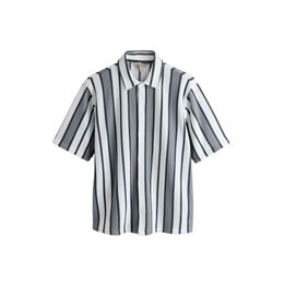 next Button Up Shirt male size M Light grey / Dark green / Black / White