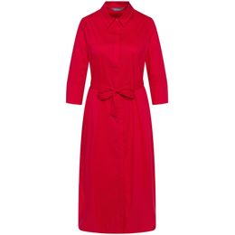 Ulla Popken Blusenkleid Damen Gr&ouml;&szlig;e 58/60 rot Sommerkleid
