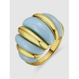 Luxenter Ring 'Rawil' female size 56 Blue