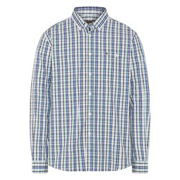 MAN'S WORLD Man's World Button Up Shirt male size 5XL Navy / Azure