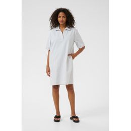 Kaffe Kleid KAnaya Loose fit in Nantucket breeze/White stripe | Gr.: 34