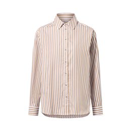 Marie Lund Bluse Damen Gr&ouml;&szlig;e M wei&szlig;meliert