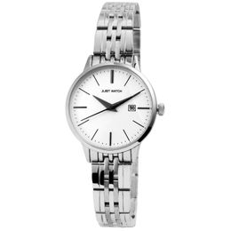 Just Watch Analoguhr 'Elizabeth, 3 ATM' Damen Gr&ouml;&szlig;e One Size silber