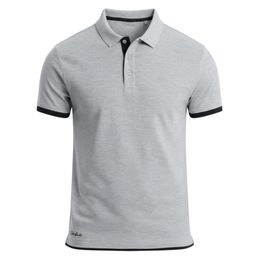 Ombre Shirt male size L Light grey / Black