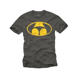 MAKAYA Shirt 'Buttman' male size M Grey