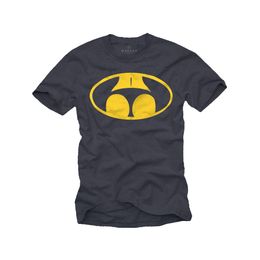 MAKAYA Shirt 'Buttman' male size L Basalt grey
