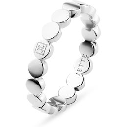 JETTE Ring female size 51 Silver