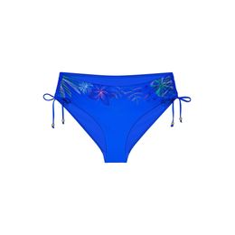 Triumph Bikini Bottoms ' Red Label Summer Tropics ' female size S Blue