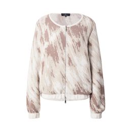 monari Strickjacke Damen Gr&ouml;&szlig;e XXL beige / creme / hellbraun