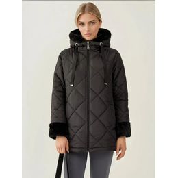 Bigdart Winter Coat 'Puffer- und Daunenm&auml;ntel' female size L Black