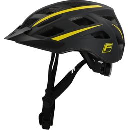Fischer Die Fahrradmarke Fischer Fahrr&auml;der Helm Herren Gr&ouml;&szlig;e 56/57 gelb / schwarz