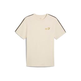 Puma Performance Shirt 'ESS' male size S Gold / Black / Off white