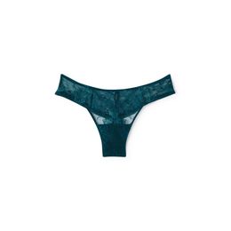 Intimissimi Brazilian Slip 'Lace Perfection' Damen Gr&ouml;&szlig;e L dunkelgr&uuml;n