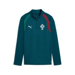 Puma Performance Shirt 'Portugal' boy size 176 marine blue / Green / Red