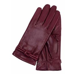 Kessler Fingerhandschuhe 'Olivia Cashmere' Damen Gr&ouml;&szlig;e M/L bordeaux