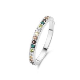 Parte Di Me Ring female size 54 Mixed colors / Silver