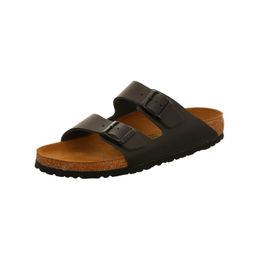 Birkenstock Mules 'Pantolette Damen 51193 Echtleder in schwarz' female size 39 Black