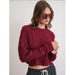 Mixray Pullover 'Pullover' Damen Gr&ouml;&szlig;e S/M burgunder