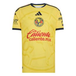 adidas Performance Funktionsshirt 'Club Am&eacute;rica 26/27 Authentic' Herren Gr&ouml;&szlig;e XS gelb / kirschrot / schwarz