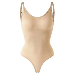 Shapetape Shapingbody 'Body met Lage Rug Met String' Damen Gr&ouml;&szlig;e L beige