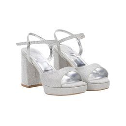 Desa Strap Sandals 'Pumps' size 40 Silver