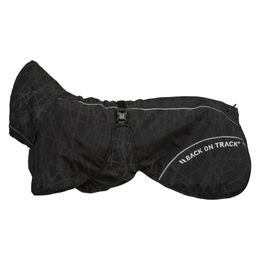 Back on Track Regenmantel f&uuml;r Hunde schwarz 55 cm