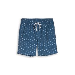 Tom Tailor Denim Badeshorts Herren Gr&ouml;&szlig;e XXL navy / wei&szlig;