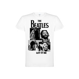 The Beatles Shirt 'Beatles &ndash; Let It Be T-Shirt' Herren Gr&ouml;&szlig;e L wei&szlig;