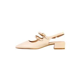 Joia Pumps mit Riemchen Beige | Gr.: 38