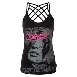 Yakuza Top 'Give It' female size L Black