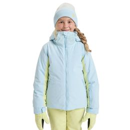 Roxy Sportjacke 'Free Jet' M&auml;dchen Gr&ouml;&szlig;e 152/158 hellblau / hellgelb