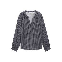 Tom Tailor Bluse Damen Gr&ouml;&szlig;e XS marine / schlammfarben
