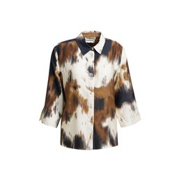 Smith & Soul Smith&soul Bluse gemustert mit 3/4-&Auml;rmeln Damen Gr&ouml;&szlig;e L wei&szlig;