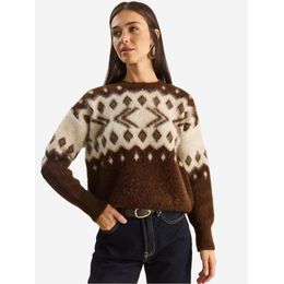Bianco Lucci Pullover 'Pullover' Damen Gr&ouml;&szlig;e S/L hellbeige