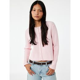 KOTON Strickjacke Damen Gr&ouml;&szlig;e S/M rosa