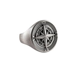 REYTEL Ring 'Compass Polar Star' male size 66 Silver