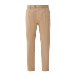 s.Oliver Pleat-Front Pants 'Detroit' male size 44 Camel