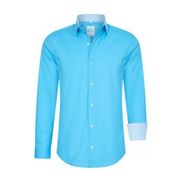 Rusty Neal Button Up Shirt male size XL Blue