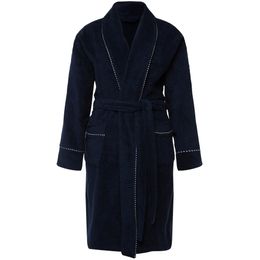 Ulla Popken Bademantel kurz Damen Gr&ouml;&szlig;e 11XL/12XL nachtblau