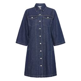 Pulz Dress female size 44 Blue denim