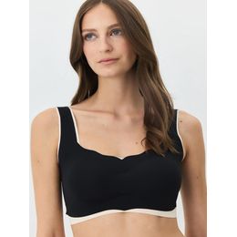 C&city BH Damen Gr&ouml;&szlig;e 80 schwarz / naturwei&szlig;