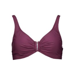 Lascana Bikini-Oberteil in Bordeaux - 65% | Gr&ouml;&szlig;e 42E-Cup | Damen-bademode