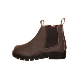 kmins Leder-Boots in Dunkelbraun - 42% | Gr&ouml;&szlig;e 35 | Kinderstiefel
