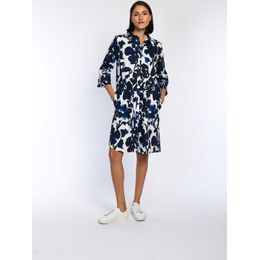 White Label By Rofa Blusenkleid Damen Gr&ouml;&szlig;e 46 marine Sommerkleid