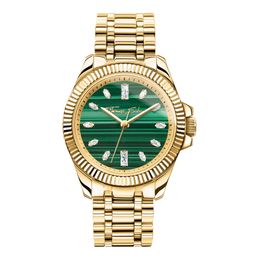 Thomas Sabo Analoguhr Damen Gr&ouml;&szlig;e One Size gold / gr&uuml;n