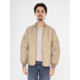 Edwin &Uuml;bergangsjacke 'Kaito Liner Aluminum Jacket Man' Herren Gr&ouml;&szlig;e L beige Sommerjacke