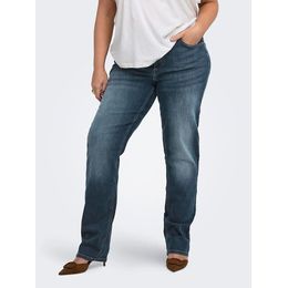Only Carmakoma Jeans - Regular fit - in Dunkelblau - 41% | Gr&ouml;&szlig;e 52/L30 | Damenhosen