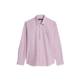 Marc O'Polo Marc O'Polo Button Up Shirt male size M Light grey / Plum / White