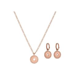 PURELEI Schmuckset 'Lolani' Damen Gr&ouml;&szlig;e 45 / 50 cm rosegold