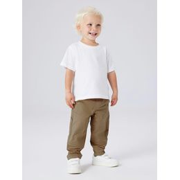 name it Hose "Ben" in Khaki - 24% | Gr&ouml;&szlig;e 128 | Kinderhosen